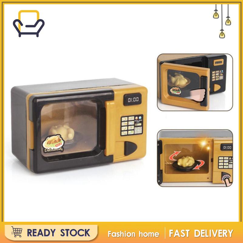 [Happi2ness] Kitchen Mini Oven Microwave Kids Pretend Play Small ...