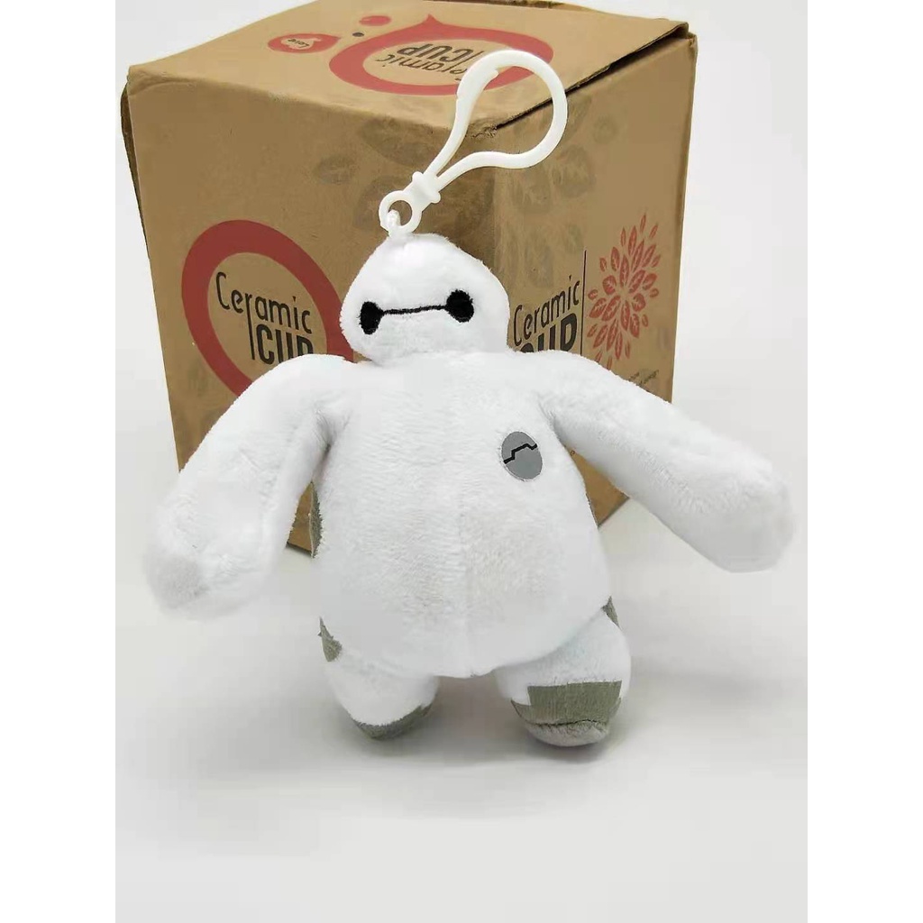 Baymax Stuff Toy Character Keychain Stuffed Toy 4 Inches | Shopee ...