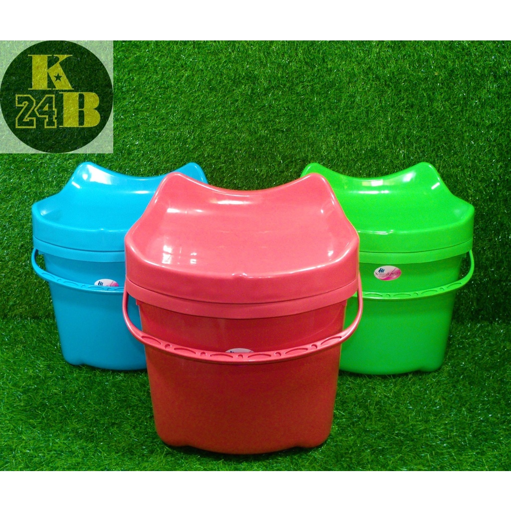 #158 (Sense & Style 2in1) Plastic Timba with Upuan (Choose color ...