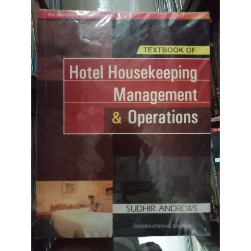 Hotel Housekeeping Management and Operations by Andrews | Shopee ...