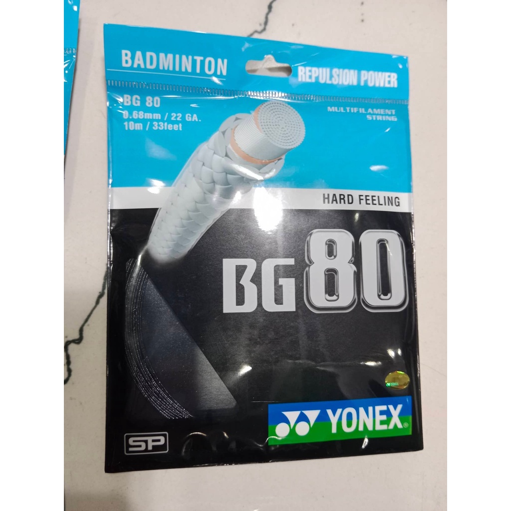 YONEX BG 80 ( BADMINTON STRING ) | Shopee Philippines