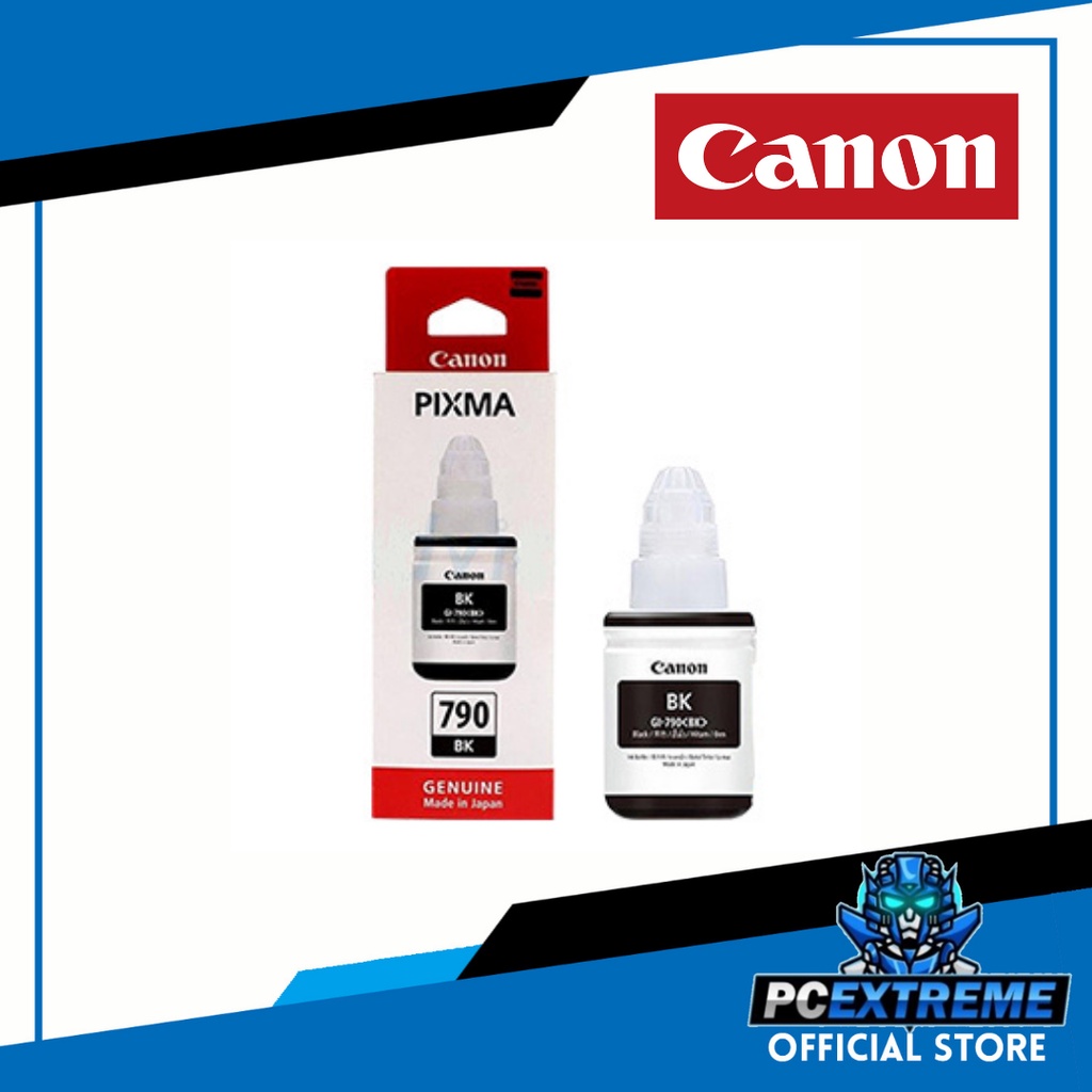 Genuine Canon Pixma 790 Ink (Black) | Shopee Philippines