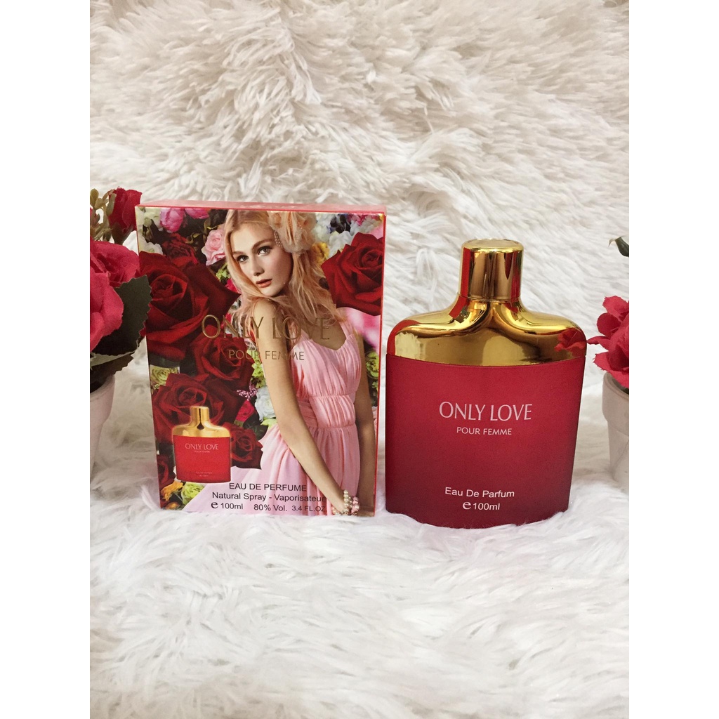NEW ONLY LOVE FRAGRANCE PERFUME SPRAY 100 ML | Shopee Philippines