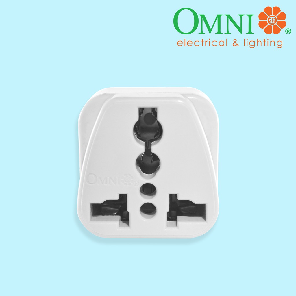 OMNI Universal Socket Adapter 10A 250V- WUA-002 | Shopee Philippines