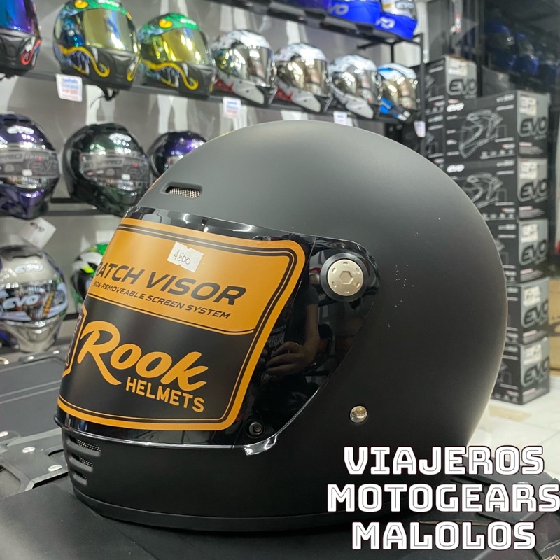 Rook helmet plain color (Classic helmet) | Shopee Philippines