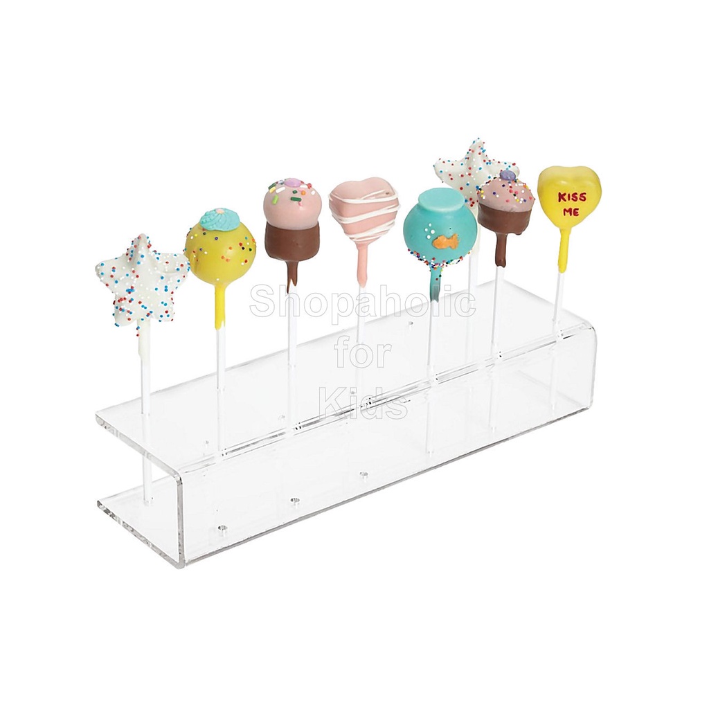Delish Treats 12 Hole Acrylic Cake Pop Stand s4kph dessert buffet ...