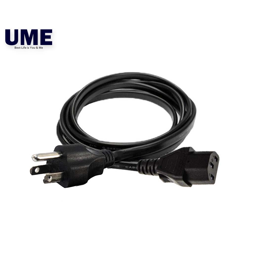 AC Power Cord 3 Pin Plug 1.5m COD UH3PV75 1.5 | Shopee Philippines