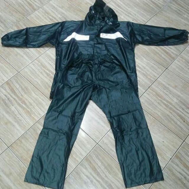 HIGH QUALITY RAIN COAT DARK GREEN KAPOTE COD/FS | Shopee Philippines