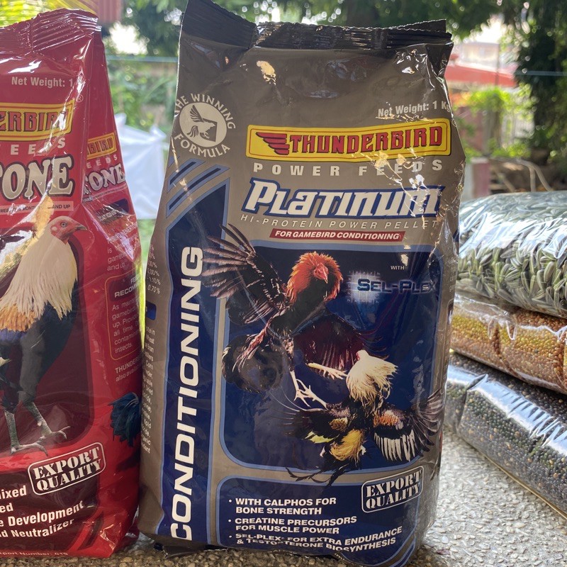 Thunderbird Platinum power pellets 1kg original pack | Shopee Philippines Thunderbird Platinum power pellets 1kg original pack | Shopee Philippines