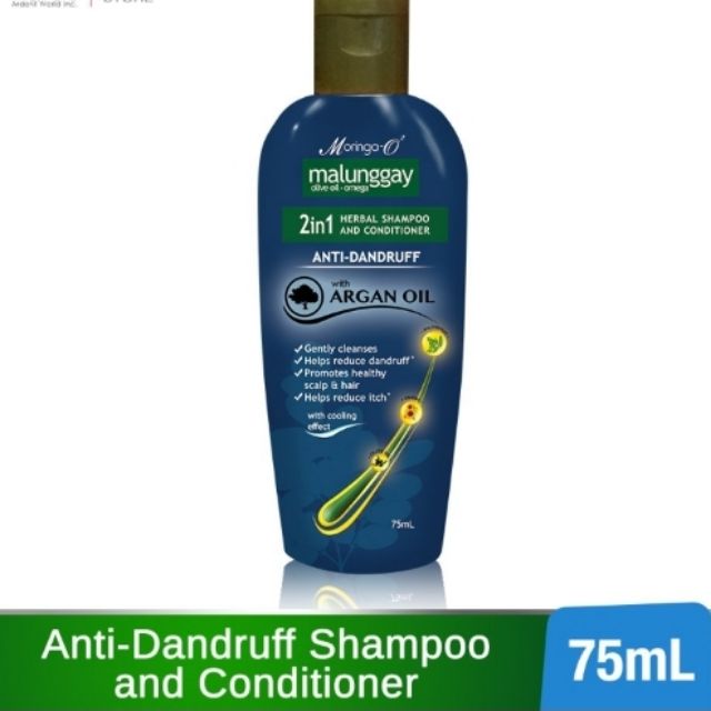 Moringa Shampoo and Conditioner Anti Dundruff 75ml | Shopee Philippines