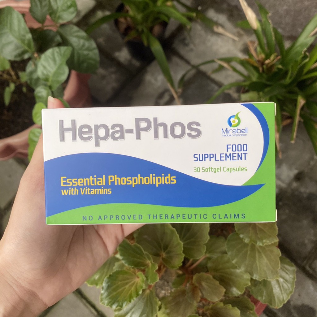 MIRABELL Hepa-Phos Essential Phospholipids with Vitamins (30 capsules ...