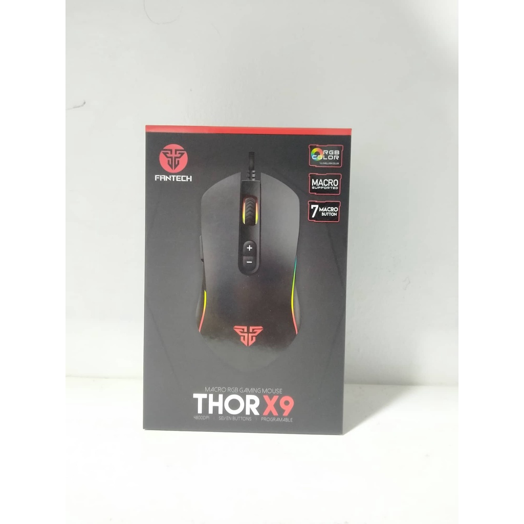 FANTECH X9 THOR RGB GAMING MOUSE | Shopee Philippines
