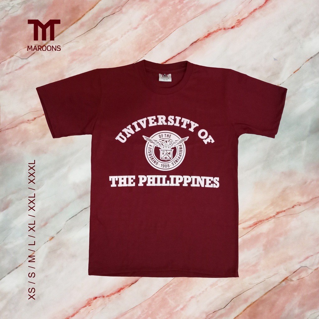 Maroons - UP Classic Embossed Shirt University of the Philippines ...