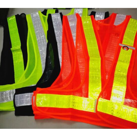 Skeleton Type Reflectorize Vest Safety Vest with ID Holder | Shopee ...