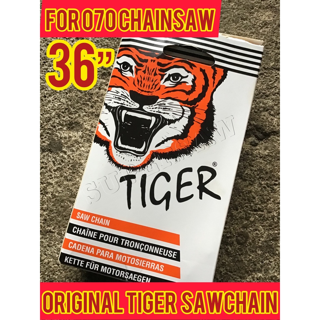 Original Tiger Saw Chain 070 Chainsaw 36 inches | Shopee Philippines
