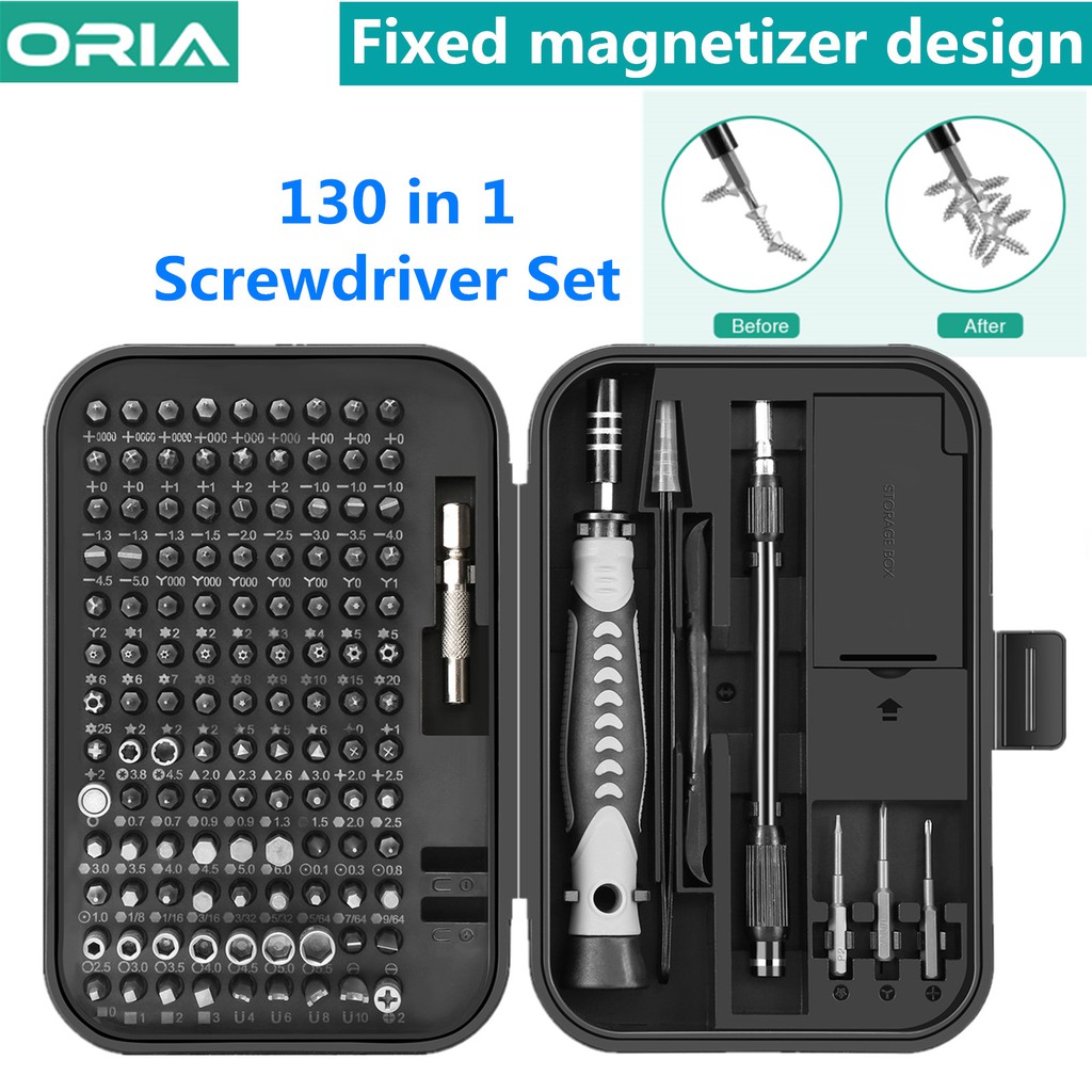 ORIA 130 in 1 Screwdriver Set Precision Repair Tool for Smartphone ...