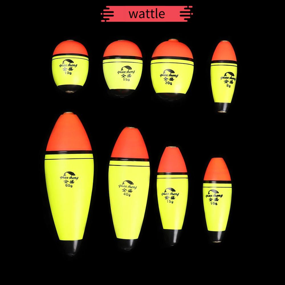 WATTLE High Quality Ball Boia Long/oval Bobber Fishing Float Cat fish ...