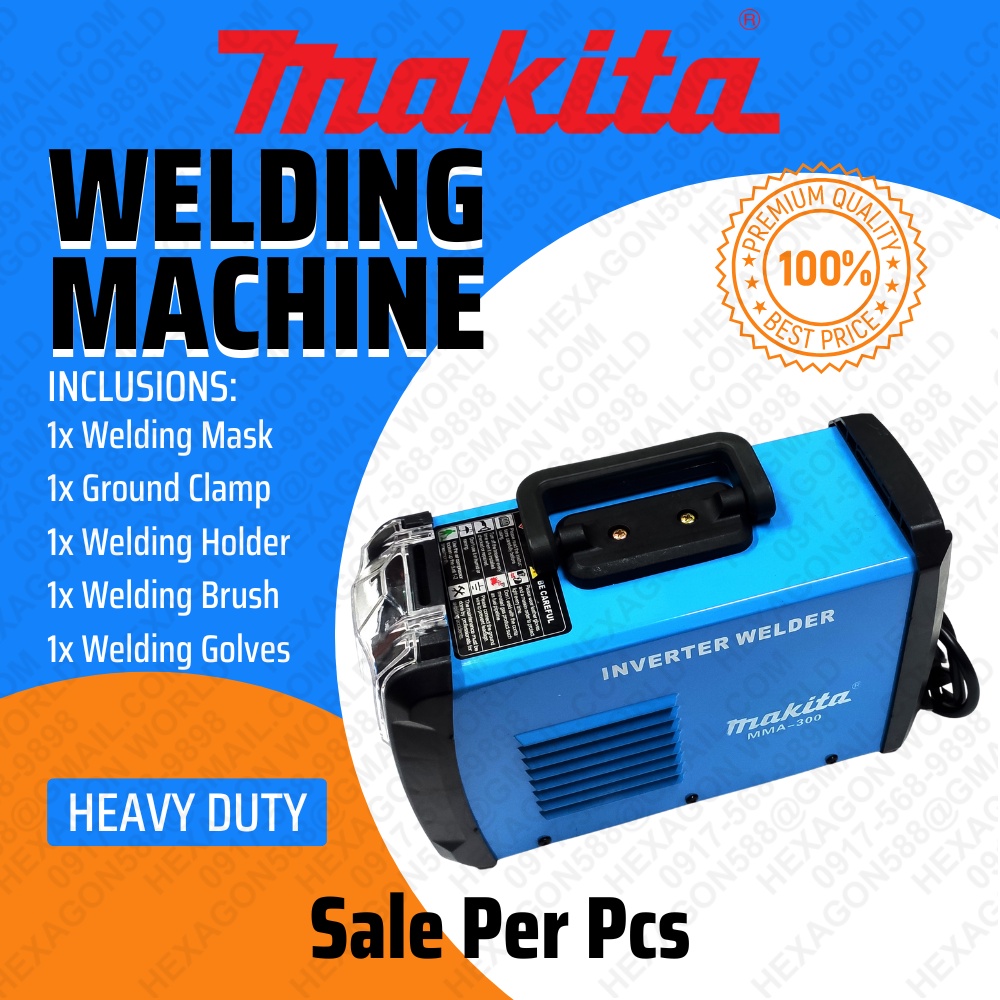1Set Makita Inverter Welding Machine MMA-300A Portable Welding Machine ...