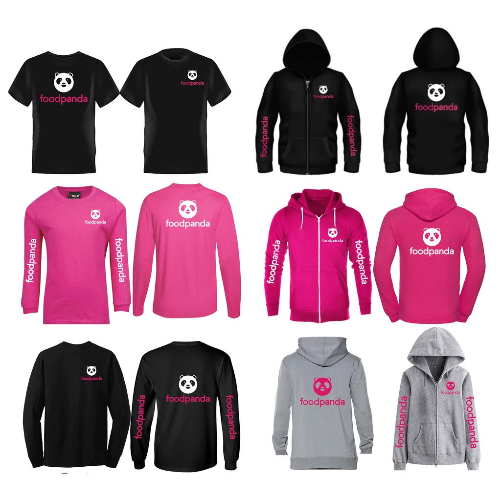 FOODPANDA PERSONALIZE JACKET, LONG SLEEVE , T-SHIRT | Shopee Philippines