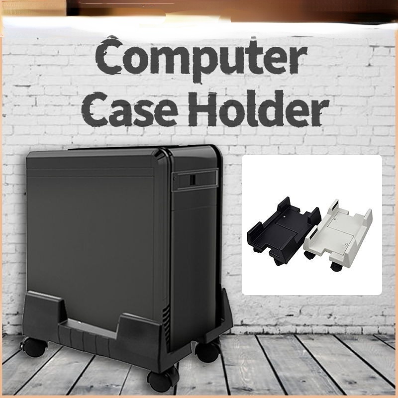 Desktop CPU Stand Holder With Caster Wheels For Computer Cases Storage ...
