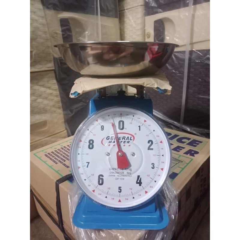 heavy duty general master 10kg dial spring weighing scale/timbangan ...