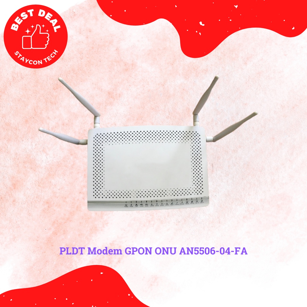 BRAND NEW PLDT Modem GPON ONU AN5506-04-FA | Shopee Philippines BRAND NEW PLDT Modem GPON ONU AN5506-04-FA | Shopee Philippines