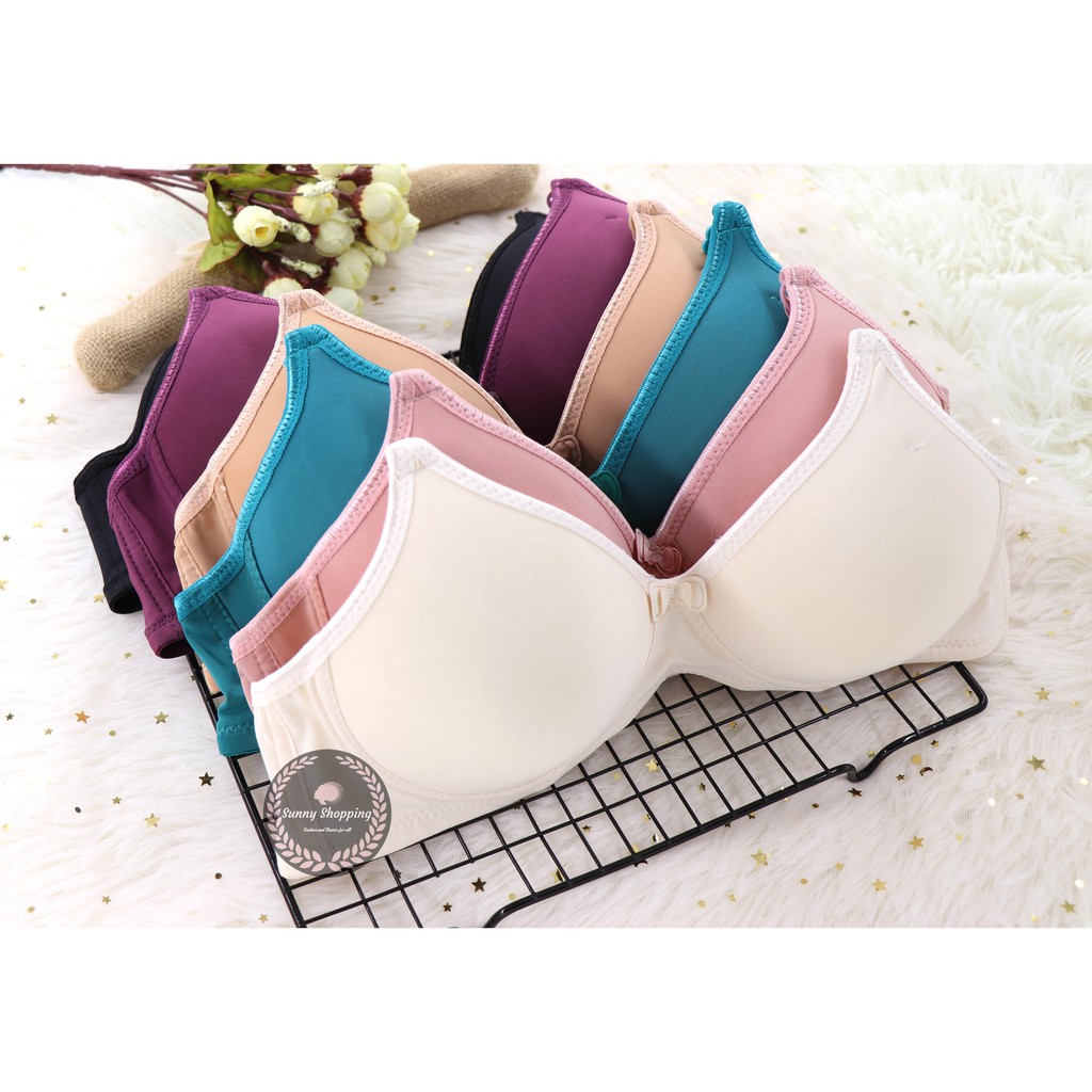 Sunny Cup A Nonwire bra size:32 34 36 38 #NB04 | Shopee Philippines