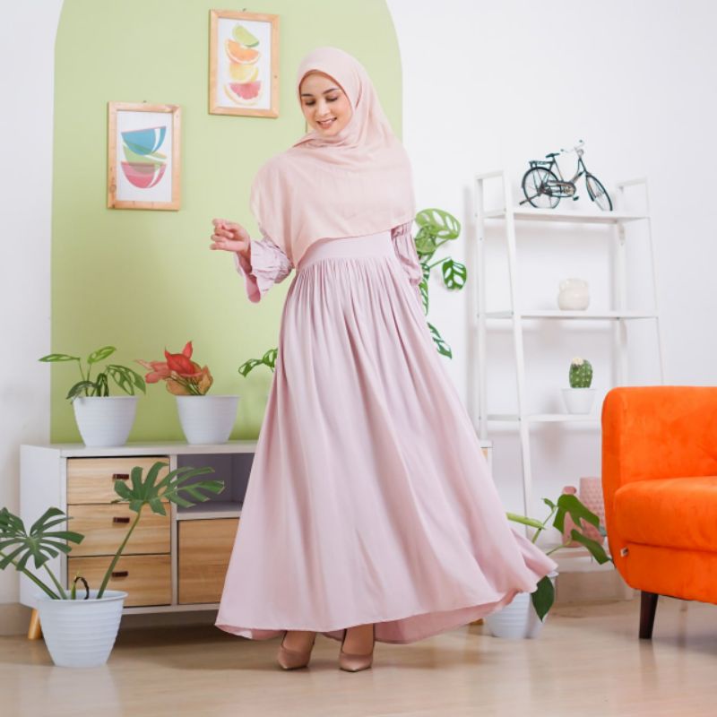 Larissaclo - Lydia Dress Mocca (Women's Robe) | Shopee Philippines