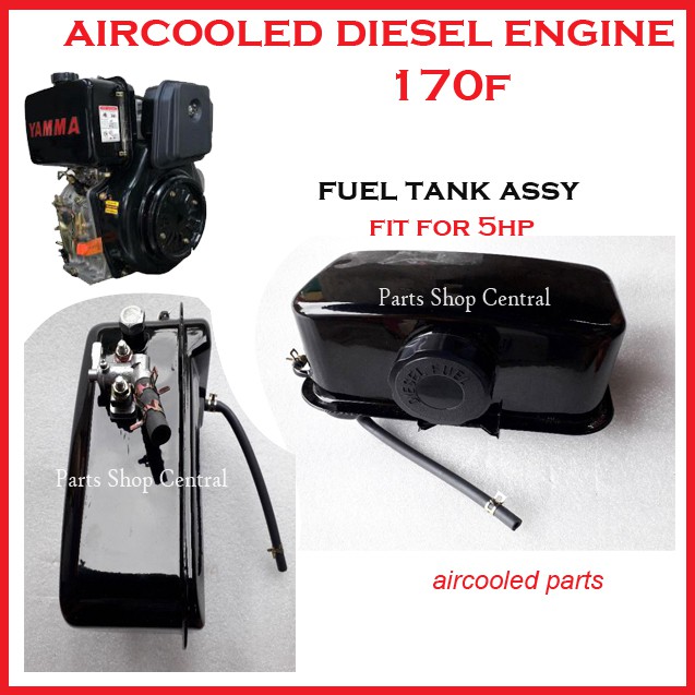 FUEL TANK ASSY 170F FOR AIRCOOLED DIESEL ENGINE | Shopee Philippines