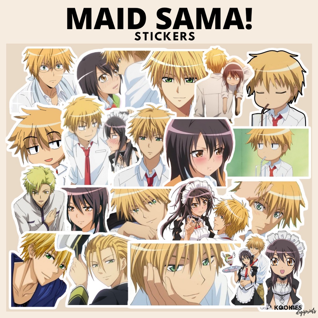 [𝐀𝐧𝐢𝐦𝐞 𝐒𝐭𝐢𝐜𝐤𝐞𝐫𝐬] Maid Sama! (Kaichou wa Maid-sama!) - waterproof ...