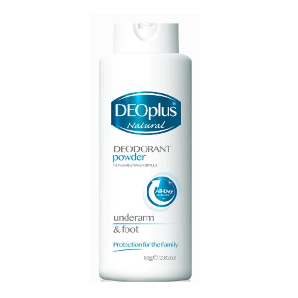 Deoplus Underarm & Foot Deodorant Powder 80g | Shopee Philippines