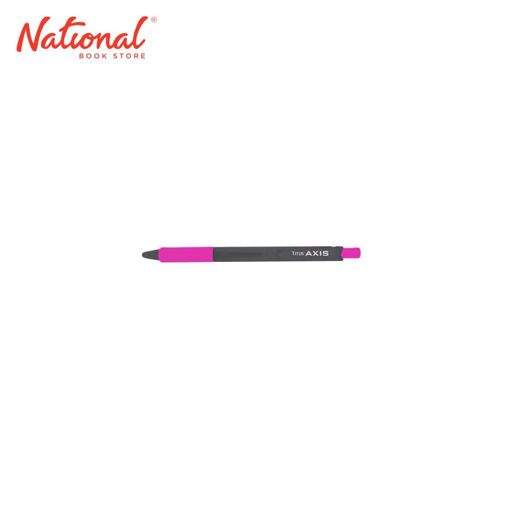 Titus Axis Office Ballpoint Pen 0.7Mm Retractable, 04015878 Magenta ...