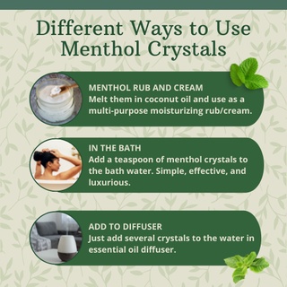 Glorious Essential Menthol Crystals Steam Therapy | Shopee Philippines