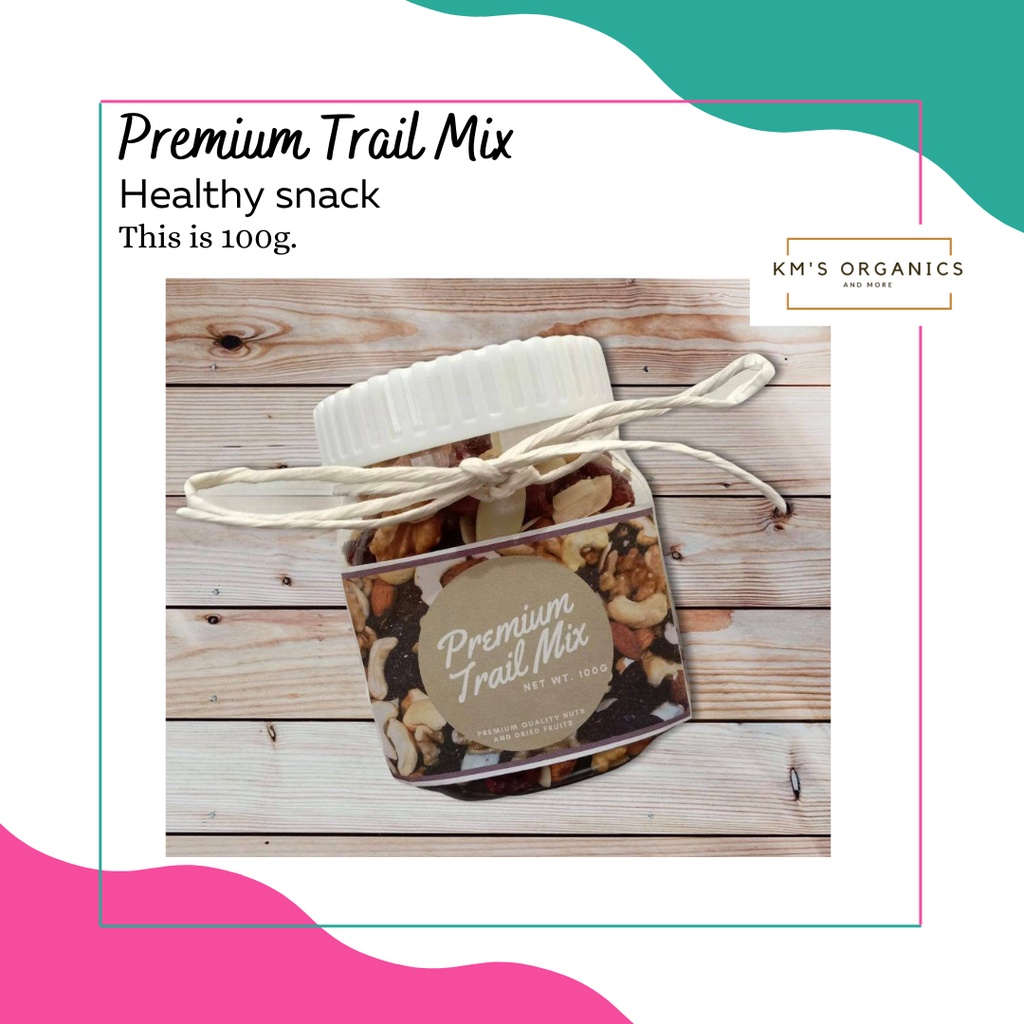 Premium Trail Mix in a Handy Giftable Jar 100g | Shopee Philippines