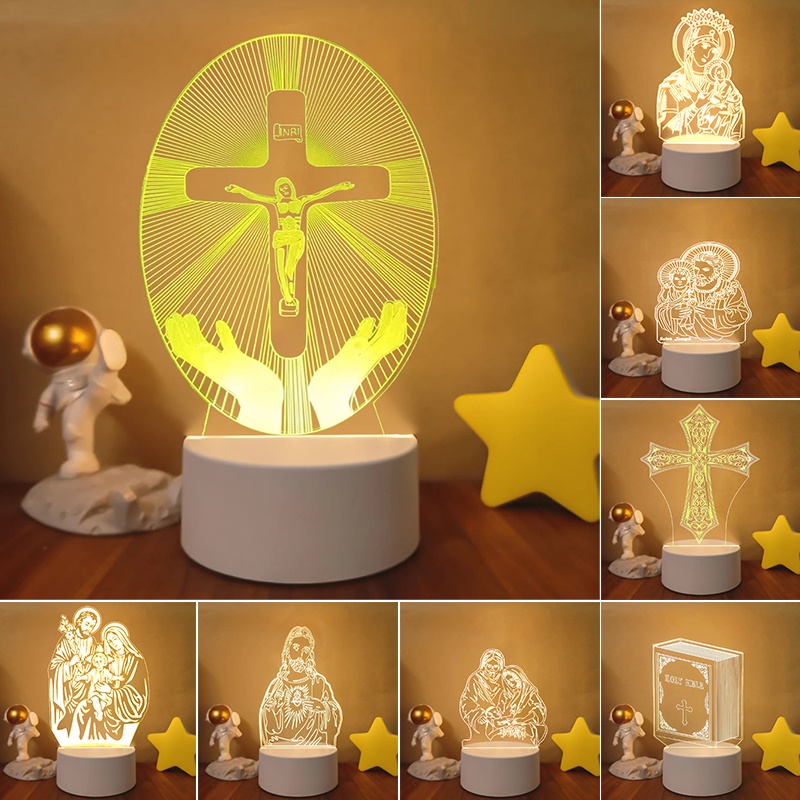 3d night lamp usb night light bedroom design 3D LED Night Light Bedroom ...