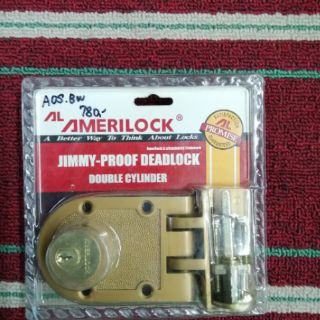 Amerilock Jimmy Proof Deadlock (Single #AL275 / Double #AL280) | Shopee ...