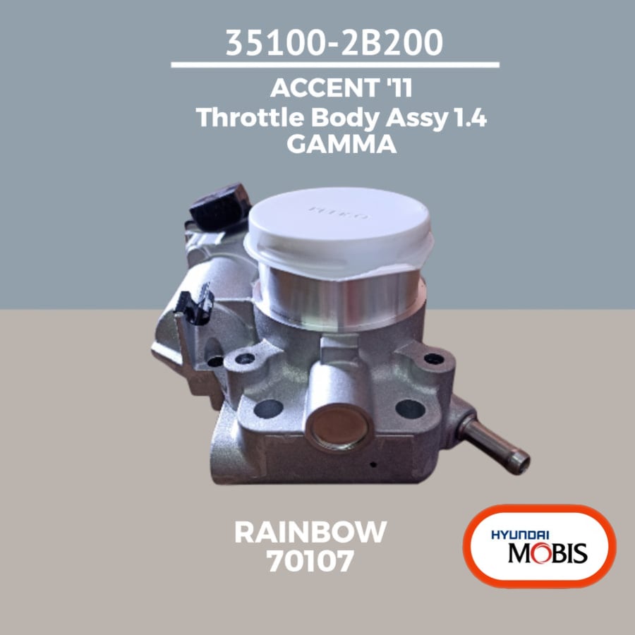 Throttle Body Assy for HYUNDAI ACCENT 2011 Original Mobis (part#: 35100 ...