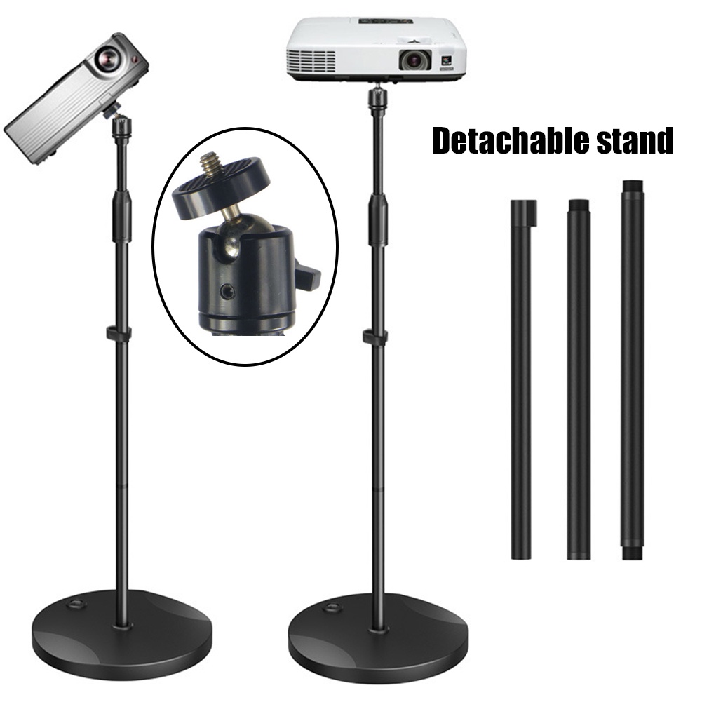 Floor Projector Stand Metal Holder Multi-angle Adjustable Rotating ...