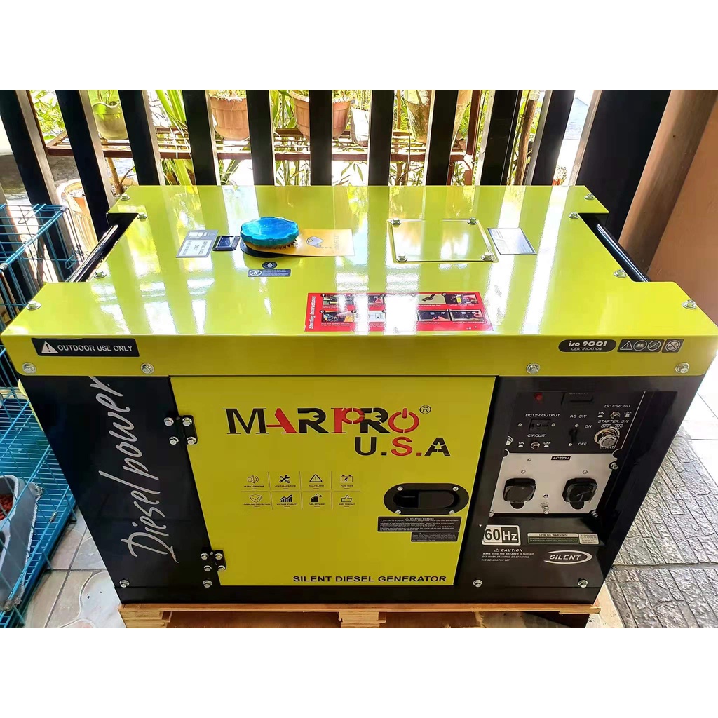 MARPRO USA DIESEL 10KVA GENERATOR generator 10000 | Shopee Philippines