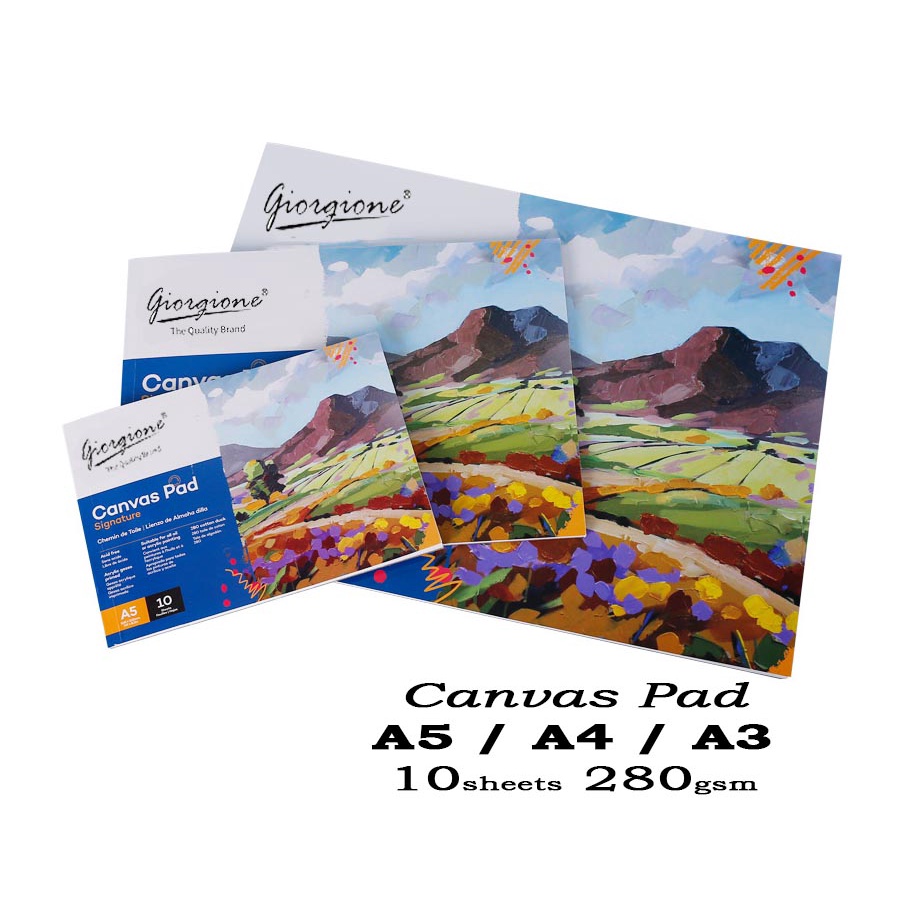Giorgione signature Canvas Pad 10sheets / 280gsm | Shopee Philippines