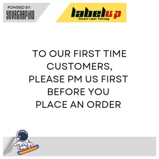 1000pcs Pre Cut Sticker Label - Piso Print - Milk Tea Sticker - Product ...