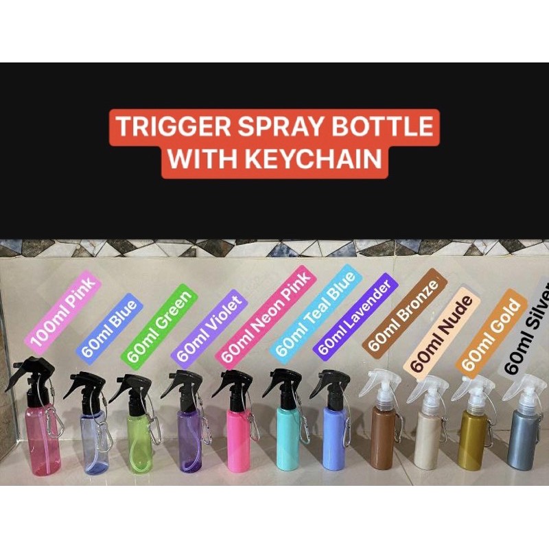 Alcohol Trigger Carabiner Bottle Bottle Spray 60 Ml With Keychain Buy ...