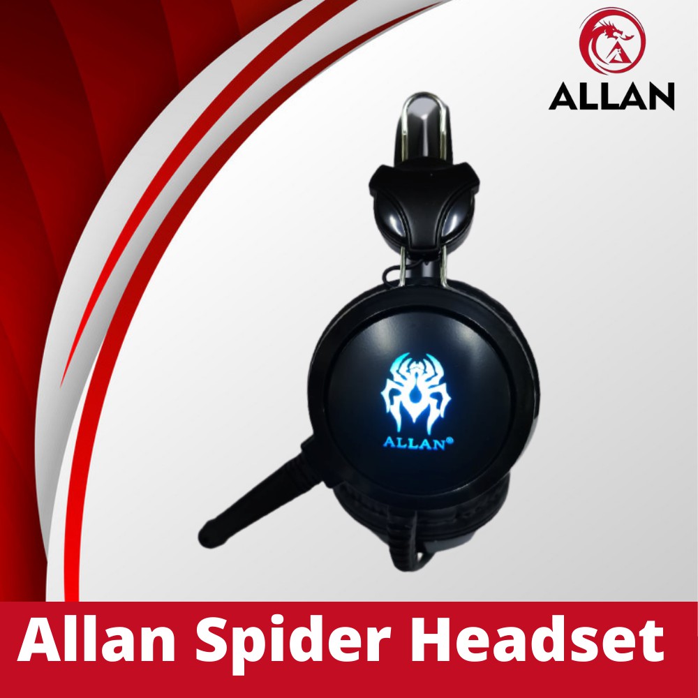 Allan Headset / Gaming RGB Headset With Mic / Gaming headset / Listen ...