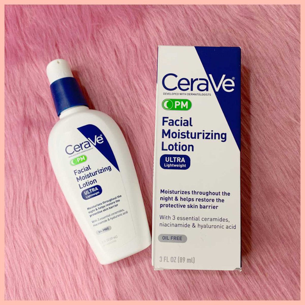 CeraVe PM Facial Moisturizing Lotion | Shopee Philippines