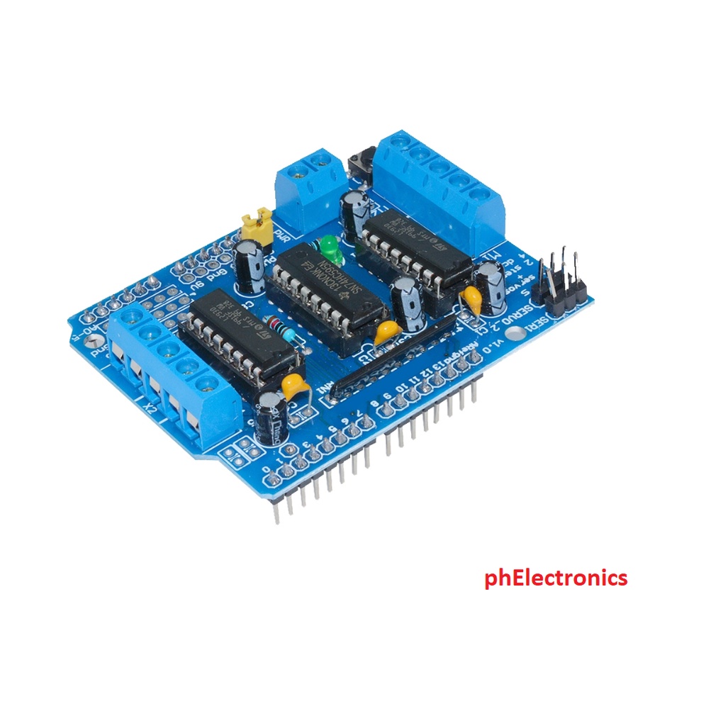 L293D L293 Motor Driver shield for arduino and DIY project | Shopee ...