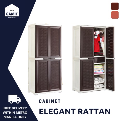 ZOOEY - ELEGANT RATTAN CABINET ( FREE DELIVERY WITHIN METRO MANILA ONLY ...