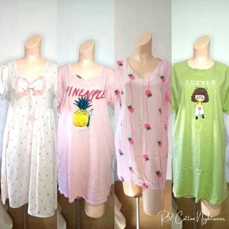 Cotton night Sleepwear/Pantulog (preloved/thrifted/Ukay) | Shopee ...