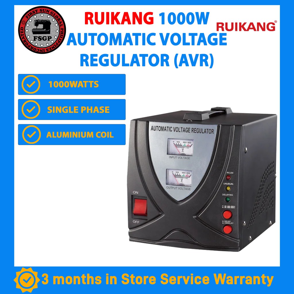 Automatic Voltage Regulator AVR 1000W , 1500W AND 2000W (Transformer ...