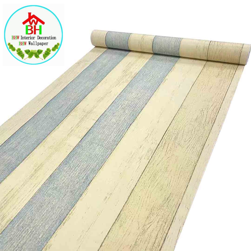 BHW Wallpaper PVC Self Adhesive Waterproof Wallpaper Fabric Safety Home ...