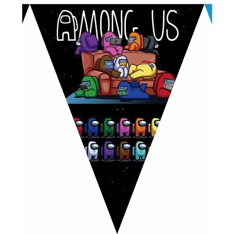 AMONG US THEME PARTY DECORATIONS presyo ₱18
